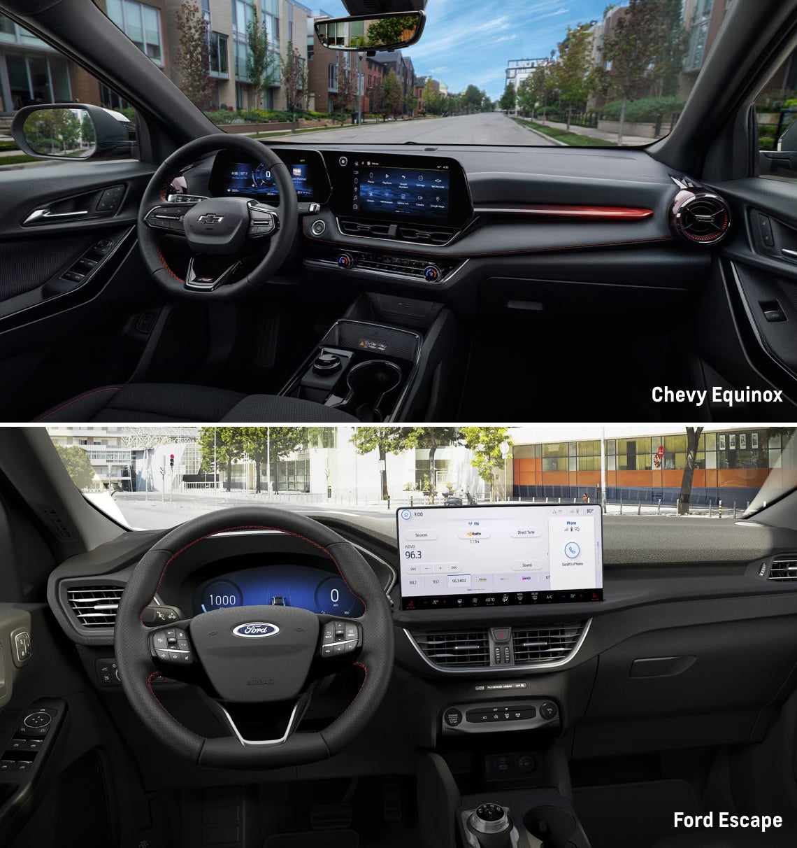 2025 Chevy Equinox Vs. 2025 Ford Escape Comparison